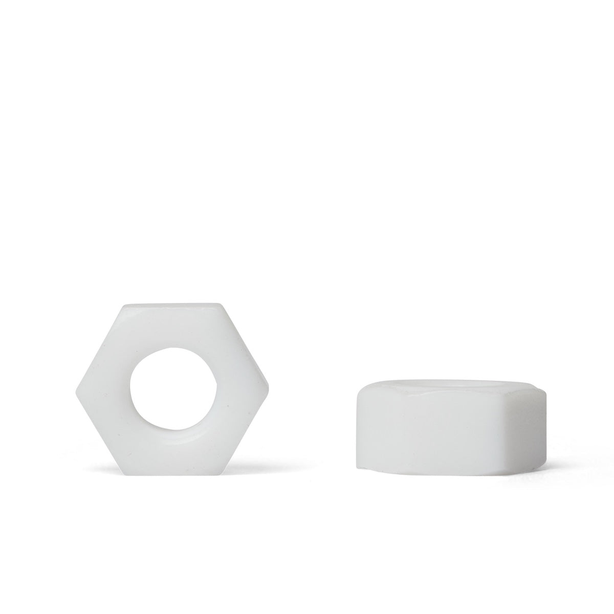 PTFE Teflon Hexagon Nuts | Buy High Performance Polymer