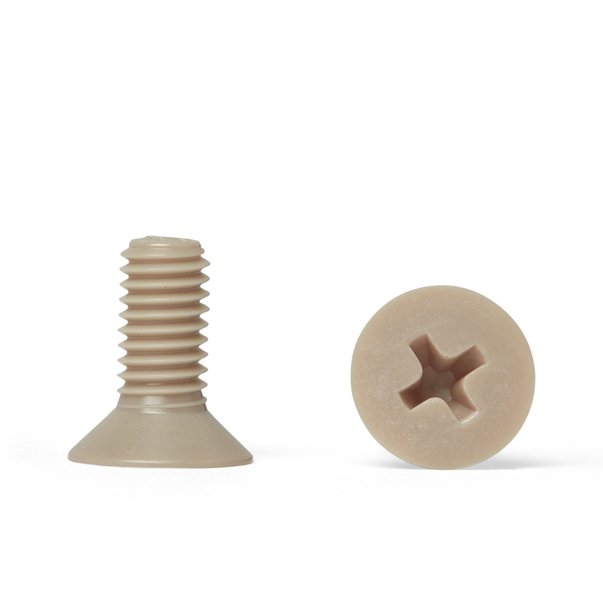 PPS Countersunk Flat Head Screws | High Performance Polymer